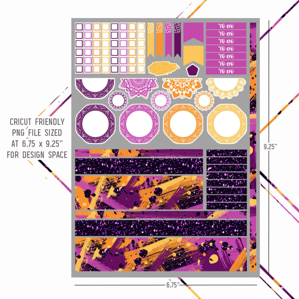 Spooky Sparks - Add On Weekly Printable Planner Stickers